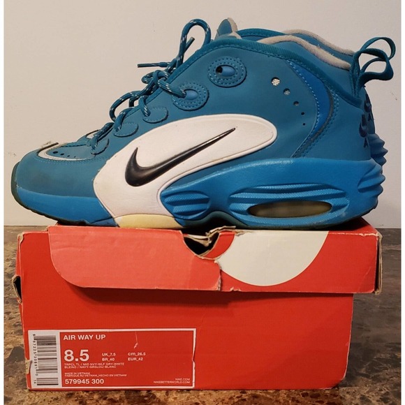 Nike | Shoes | Nike Air Way Up In Teal Penny Hardaway Max Mens Sz 85 ...